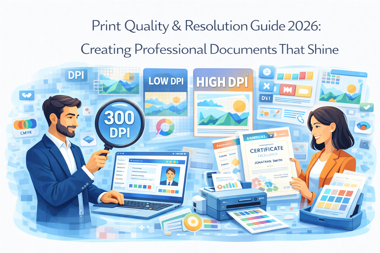 Print Quality & Resolution Guide 2026: Professional Document Design Tips